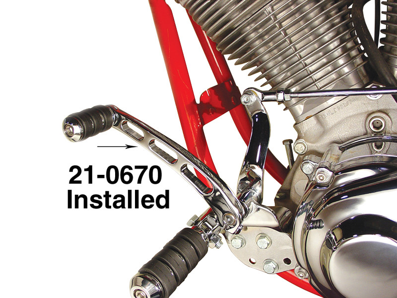 Billet Shifter Lever Chrome for Harley Softail Dyna FXST 1990-x FXDWG ...