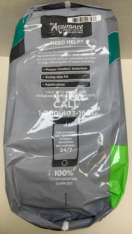 Assurance Men's Incontinence Underwear, S/M(26-37in), Maximum ...