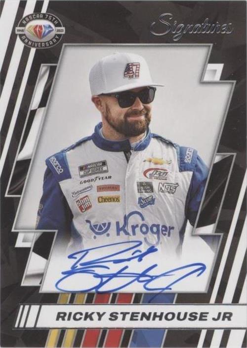 2023 Panini Prime - Nascar 75th Anniversary Signatures Ricky Stenhouse ...
