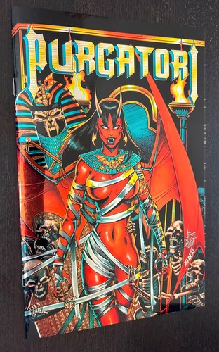 PURGATORI VAMPIRES MYTH #1 (Chaos Comics 1996) -- PREMIUM CHROMIUM ...