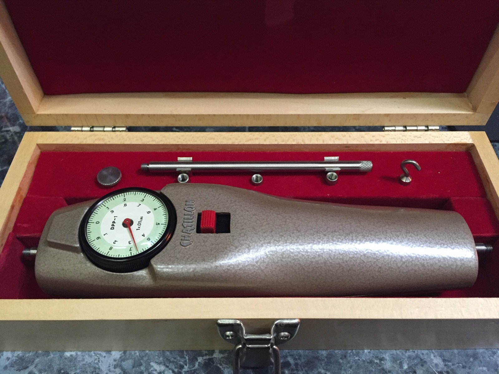 Chatillon Model DPP-1 mechanical force gauge | eBay