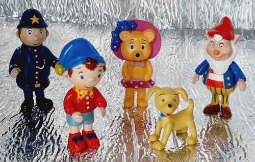 Noddy & Friends Toy Figures Cake Toppers Tessie Big Ears Plod Bumpy Dog ...