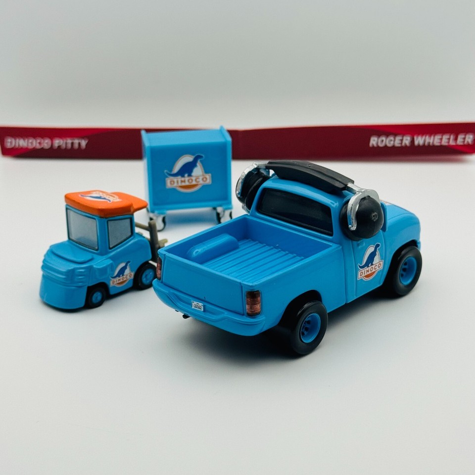 Disney Pixar Cars - TEAM DINOCO CREW CHIEF & PITTY ROGER WHEELER - 1:55 ...