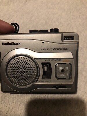 Vintage Radio Shack CTR-122 Handheld Voice Activated Cassette Recorder ...