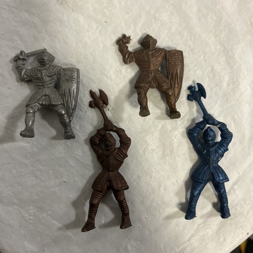 VTG 1950's Lido Toy Captain Video Knight Soldier Figurines | eBay