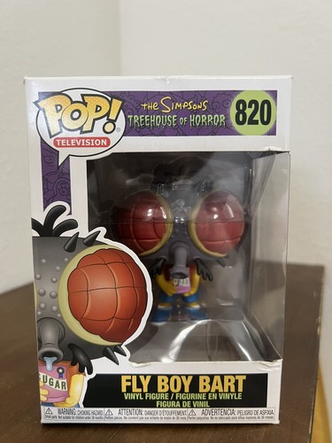 Funko Pop! Television Simpsons Treehouse Horror FLY BOY BART #820 Vinyl ...