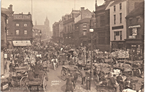Hanley. Market Square by Robert Atkinson & Co., Hanley. | eBay UK