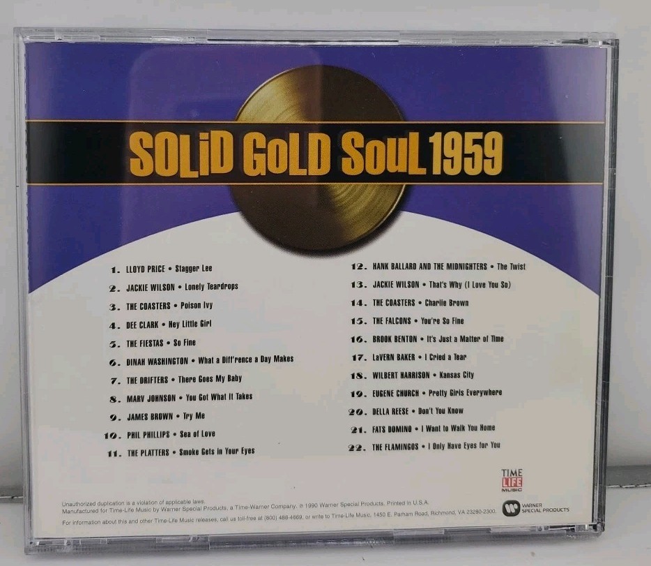 Solid Gold Soul 1959 - CD | eBay