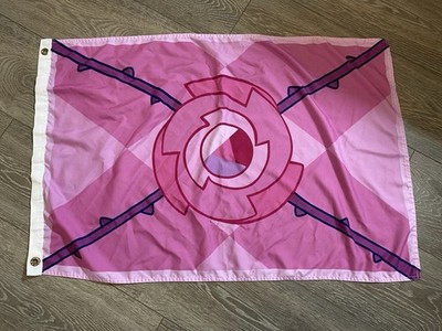 Steven Universe - Rose Quartz Battle Flag - Rare iam8bit | eBay