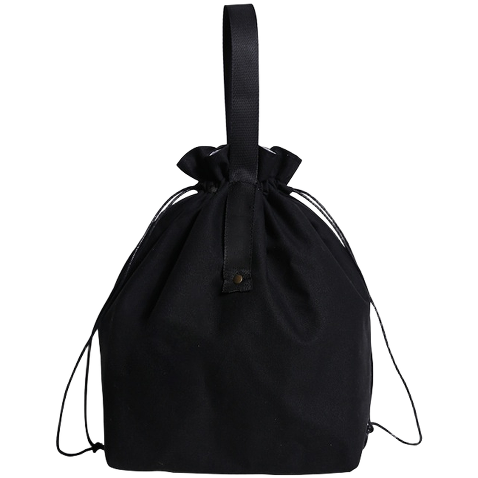 Insulated Canvas Lunch Bag Thermal Tote for Work School with Drawstring ...