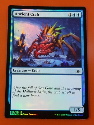 1x Ancient Crab | FOIL | Oath of the Gatewatch | MTG Magic Cards | eBay