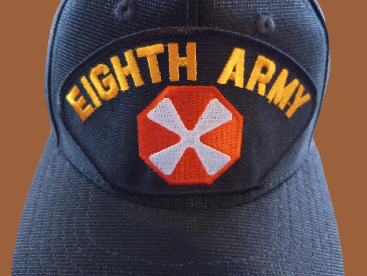 Military Hat U.S MILITARY EIGHTH 8TH ARMY HAT U.S MILITARY OFFICIAL ...