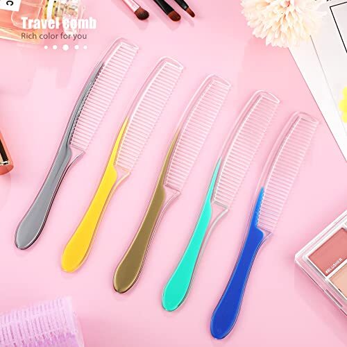 100 Pack Individually Wrapped Plastic Combs for Travel Shelter Hotel ...