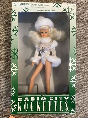 NIB 1997 The Radio City Rockettes Snowball Rockette Doll Christmas NYC ...
