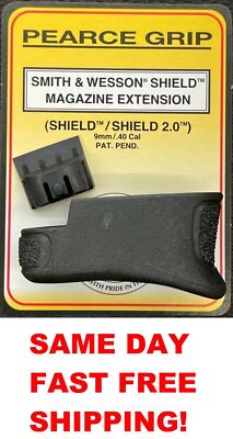 Pearce Grip PG-MPS+ S&W M&P Shield & 2.0 9mm +2rds/40S&W +1rd FAST FREE ...