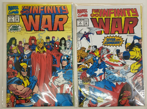 THE INFINITY WAR #1-2 ~ VF-NM 1992 MARVEL COMICS ~ JIM STARLIN | eBay