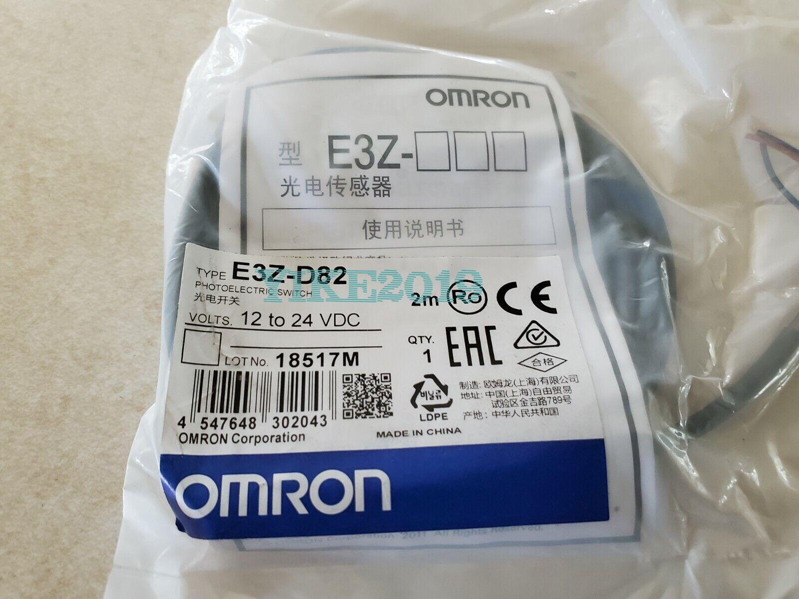 Omron E3Z-D82 Photoelectric Sensor Switch New | eBay