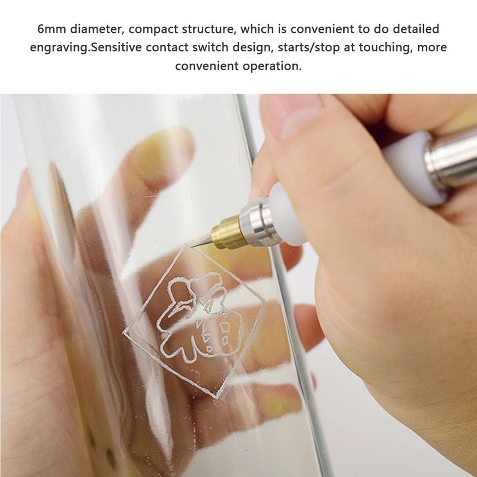 35000RPM USB Mini Electric Grinder Drill Engraving Pen Grinding Rotary ...