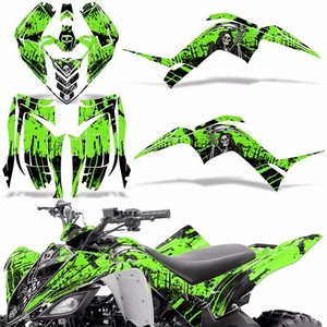 Yamaha Raptor 90 Decal Graphic Kit Quad ATV Decal Wrap Racing Parts 09 ...