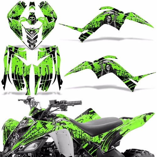 ATV Graphic Decals Stickers For Yamaha Raptor 90 2009-2015 REAPER2 G | eBay