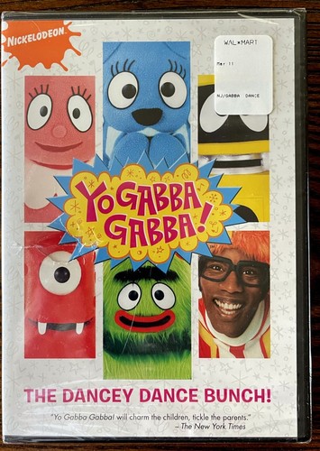 YO GABBA GABBA - The Dancey Dance Bunch DVD NEW/SEALED 97368925847 | eBay
