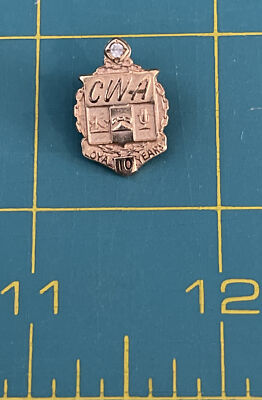 Vintage Communications Workers of America CWA Union Member Lapel Pin | eBay