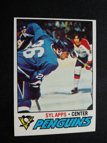 1977-78 Topps Hockey Card # 248 Syl Apps - Penguins (EX) | eBay