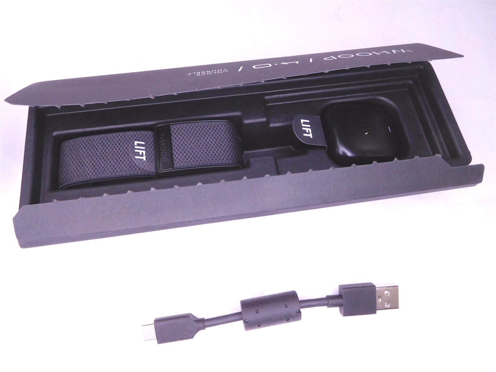 Whoop 4.0 WS40 Fitness Tracker Superknit Onyx WB40 970-001-000 #1 ...