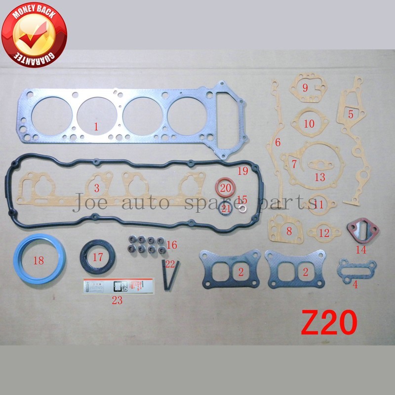 Z20 Z20S Engine Full gasket set kit for Nissan Caravan/Nomad/Vanette ...