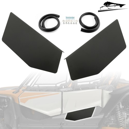 Black Aluminum Lower Door Inserts Panels For HONDA TALON 1000X-4 2020 ...
