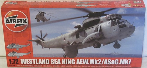 ESCI #A04048 Westland Sea King AEW.Mk2/ASaC.Mk7 1:72 Scale Open Box ...