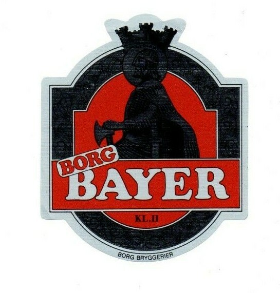 Norway - Beer Label - Borg Bryggerier, Sarpsborg - Borg Bayer | eBay