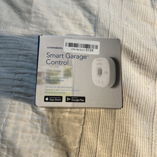 Chamberlain MyQ Connected Smart Garage Control White Hub And Power ...