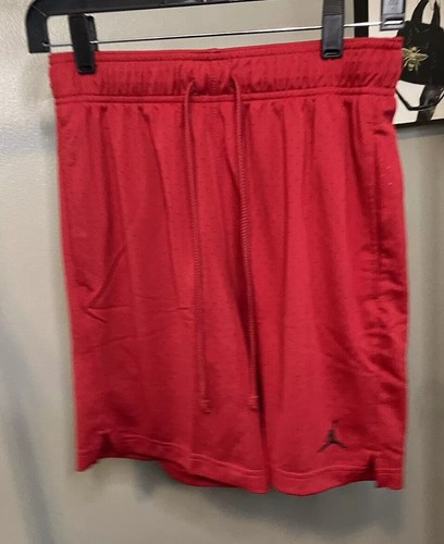 Nike Air Jordan Mesh Dri-FIT Shorts Jumpman Gym Red Bred Men's Size S ...