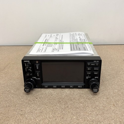 Garmin GNS 430W WAAS GPS/NAV/COMM P/N 011-01060-40 w/ New 8130 | eBay