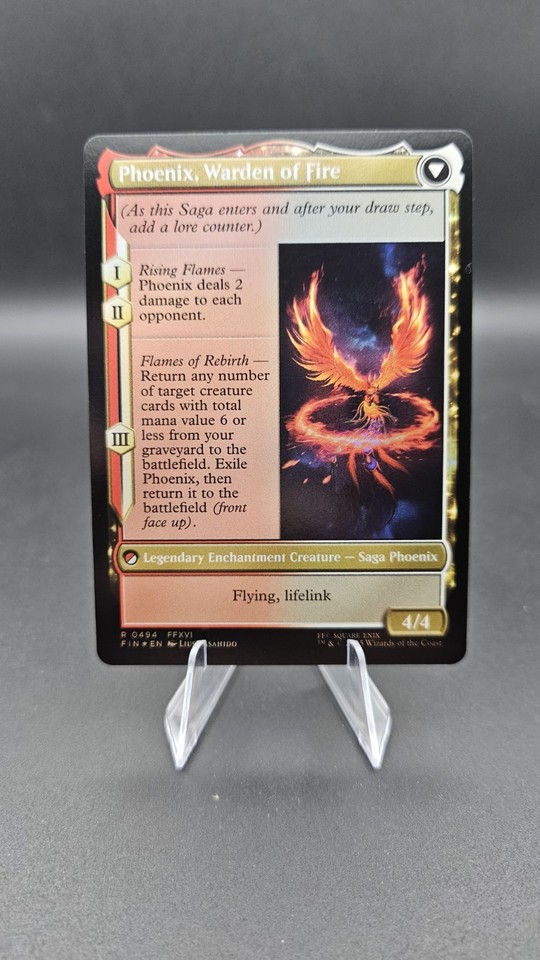 MTG Joshua, Phoenix's Dominant (FIN) Final Fantasy (Extended Art) Foil ...