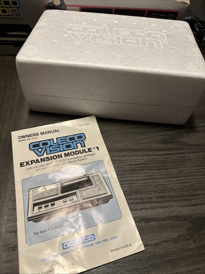 Colecovision Console + Expansion And 40 Games With Extra Controller | eBay
