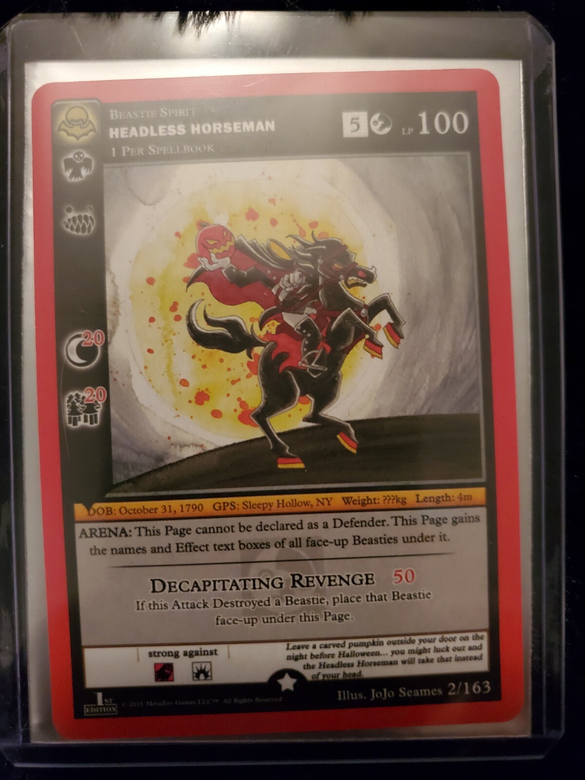 Metazoo Nightfall non holo lot! Headless Horseman, Indrid Cold ...