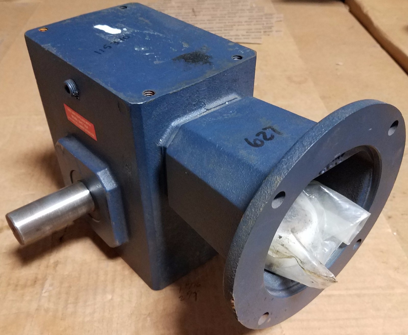 NEW IRONMAN GEAR REDUCER BMQ826-60-2 60:1 RATIO 2.62" CTR DIST / CLOSE ...