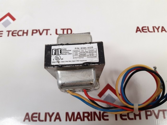Foster Transformer 10601 115/230v 60hz Secondary 22v/30va 24 Volt 1x ...
