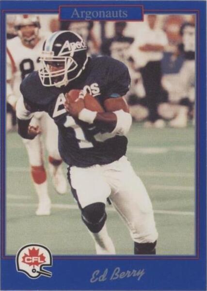 1991 Jogo CFL - #193 Ed Berry (RC) for sale online | eBay