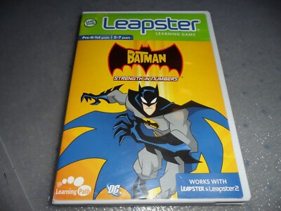LeapFrog Leapster - Batman Strength in Numbers Learning Game (Math ...