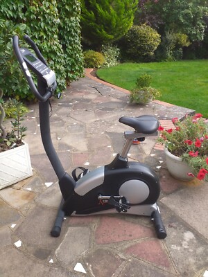 DKN AM-E Exercise Bike - Black & Silver. | eBay
