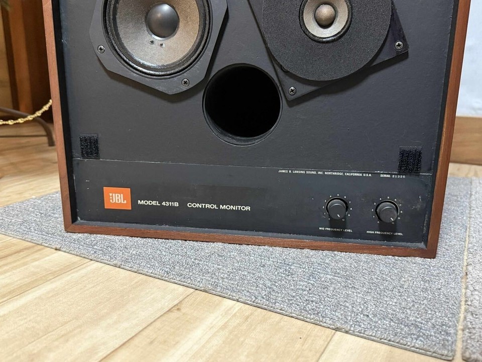 JBL 4311B Speakers Control Monitor Studio Loudspeakers Tested Japan ...