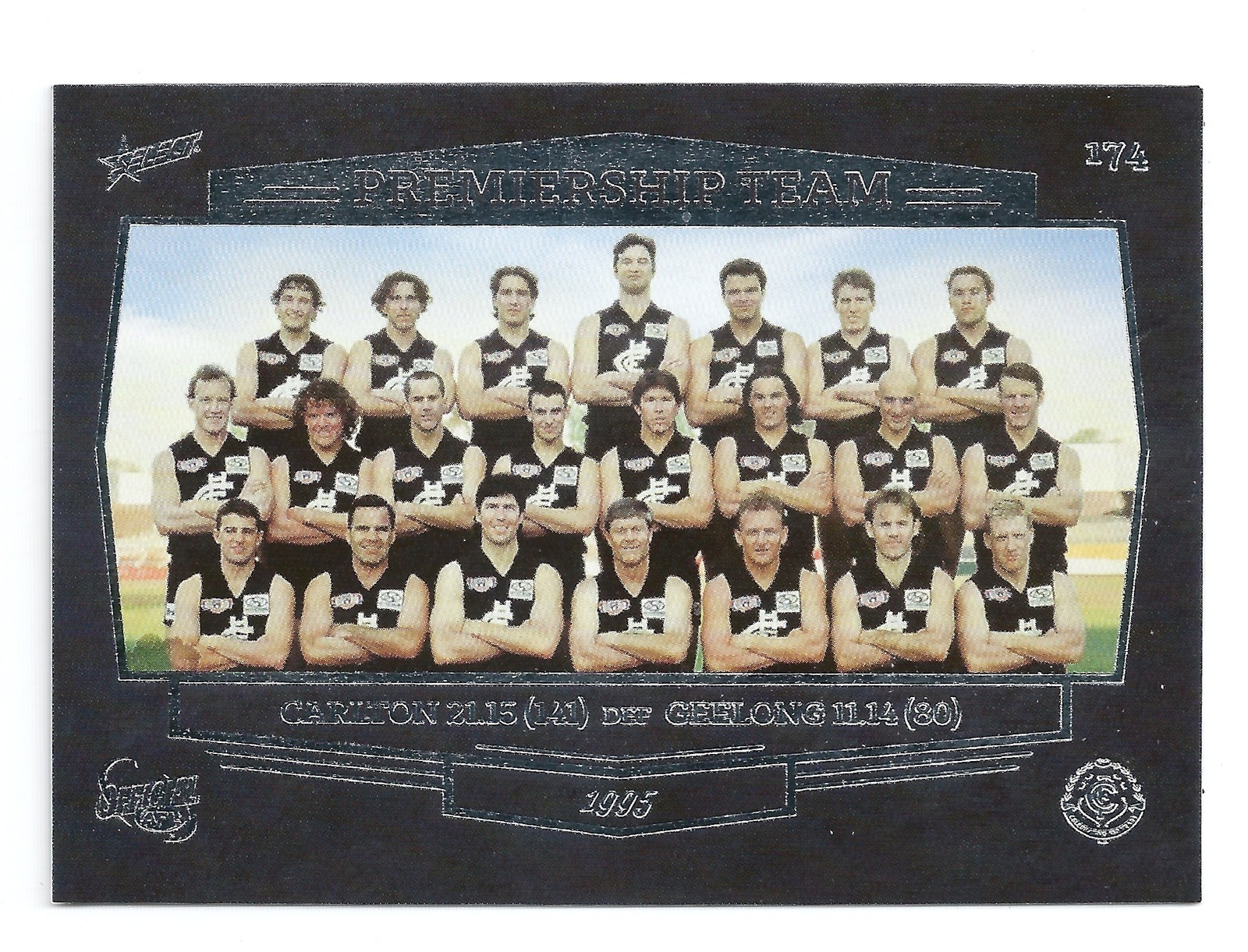 2014 Select 150 Years CARLTON FC (174) Premiership Team 1995 | eBay ...
