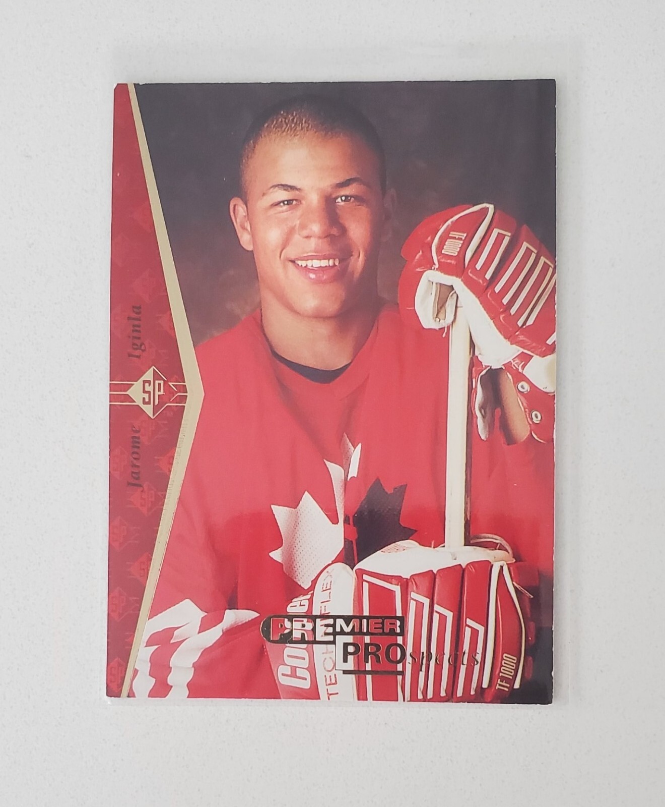 1994-95 UD Upper Deck SP JAROME IGINLA PREMIER PROSPECTS ROOKIE RC #181 ...