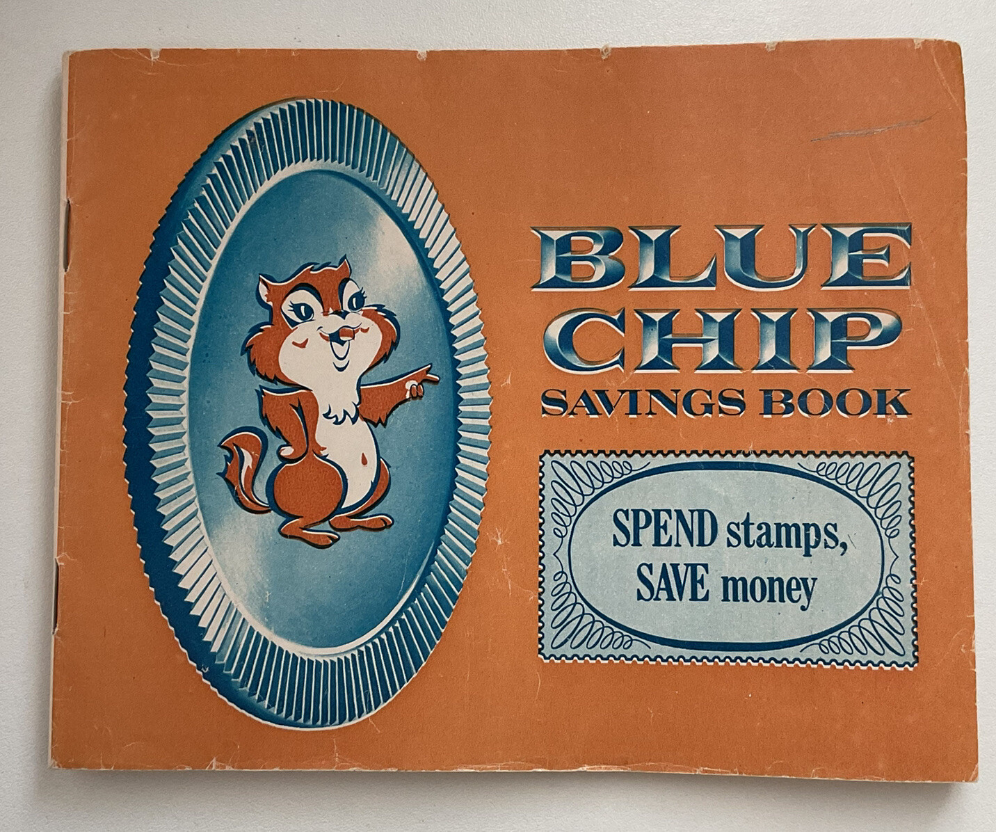 1 Blue Chip Savings Book Filled With Stamps 1960 GC/ Ephemera Junk ...