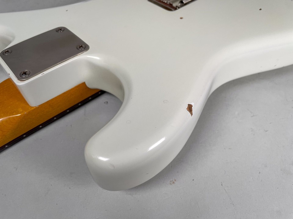2006 K-Line S-Type #009 Stratocaster Style Olympic White Relic w/HSC | eBay