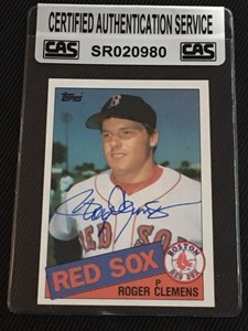 Roger Clemens Rookie Card Ebay - 1989 Topps Roger Clemens 450 Baseball ...