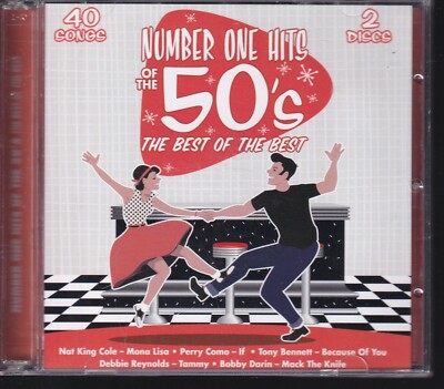 Number One Hits of The 50's The Best of The Best CD 2016 40 Songs 2 ...